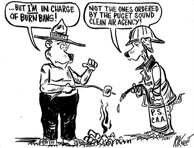 A Burn Ban | WEEKLY CARTOON | Arlington Times