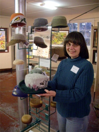 Nancy Dean’s wool hats for sale at MoNA Style | Arlington Times