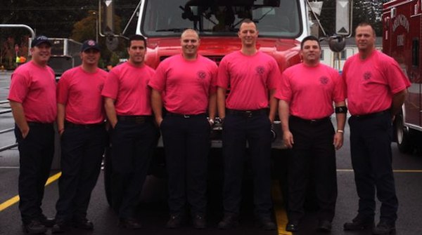 Firefighters ‘Care Enough to Wear Pink’ | Arlington Times