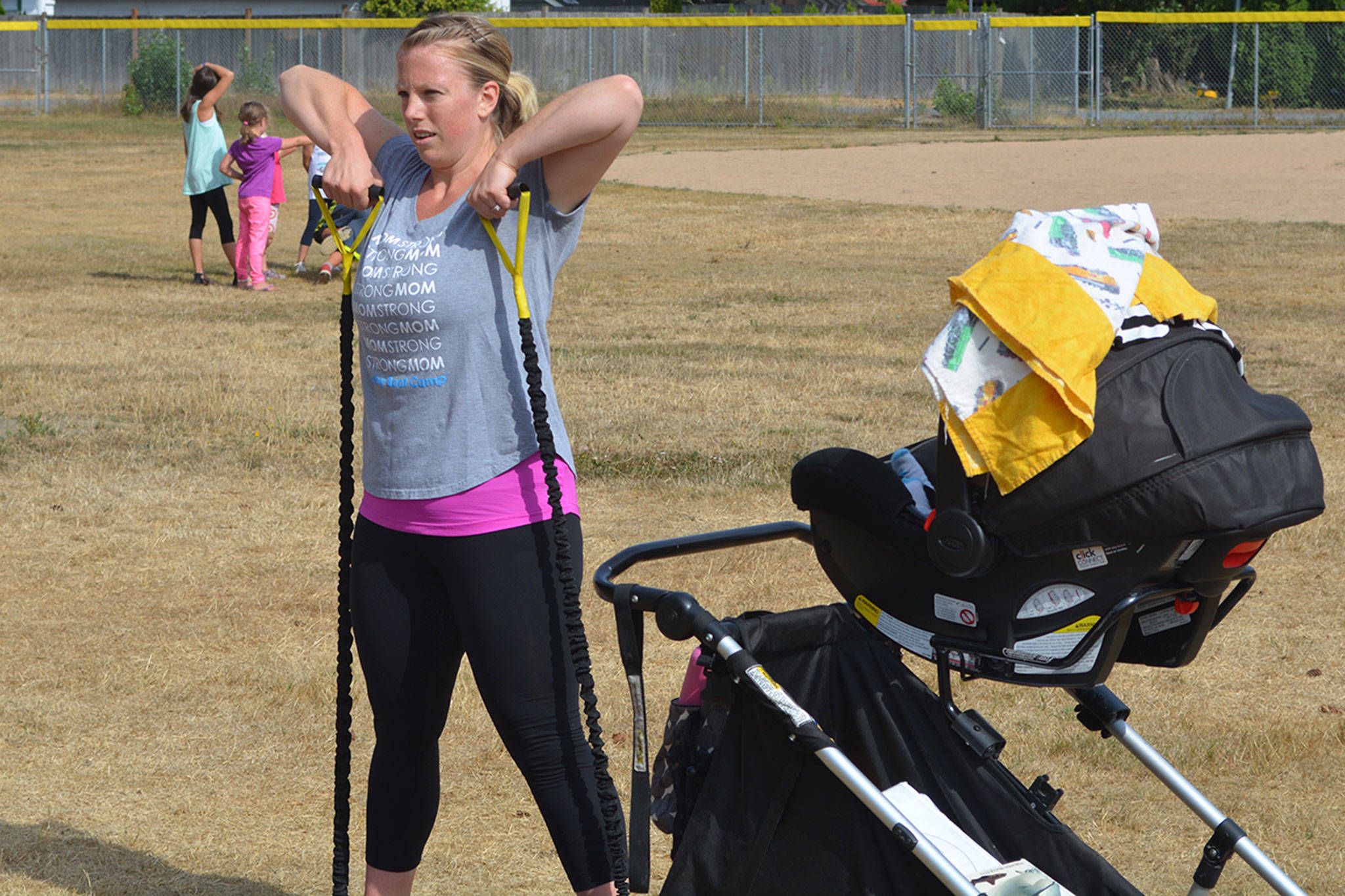 Moms bond at baby boot camp | Arlington Times